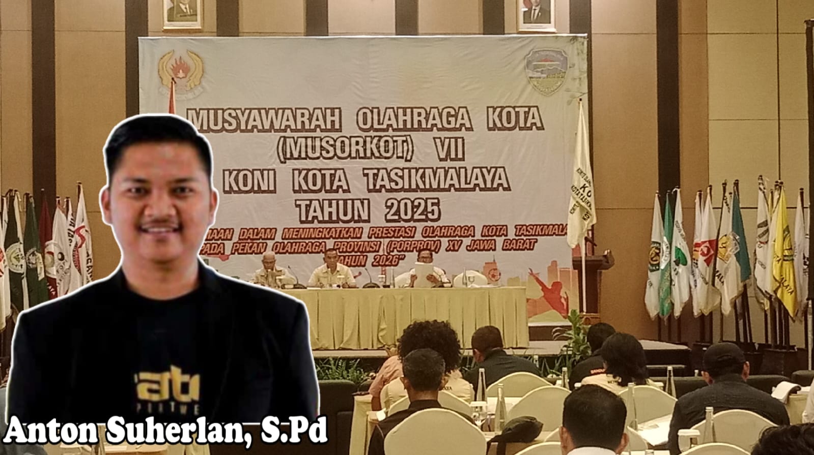 Anton Suherlan Resmi Ketuai KONI Kota Tasikmalaya Periode 2025-2029 ...